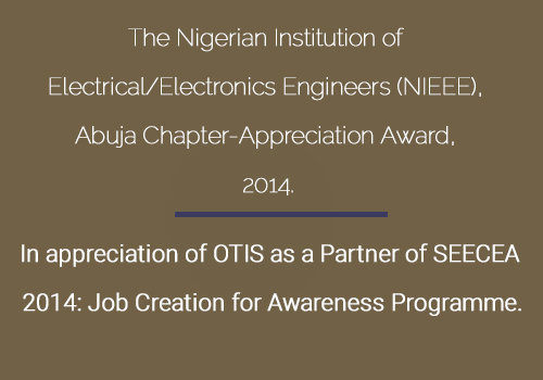 Awards and Honours | O.T. OTIS ENGINEERING LIMITED | NIGERIA BEST POWER ...